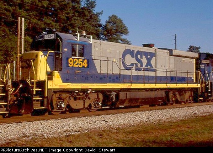 CSX 9254 former B36-7